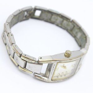 Accessories | Vintage Womens Retro Stainless Steel Square Frame Silver ...